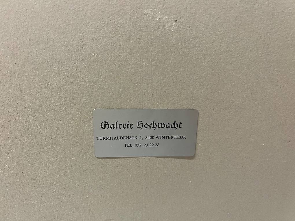 Hans Erni Lithographie mit Rahmen im Kanton Aargau - tutti.ch