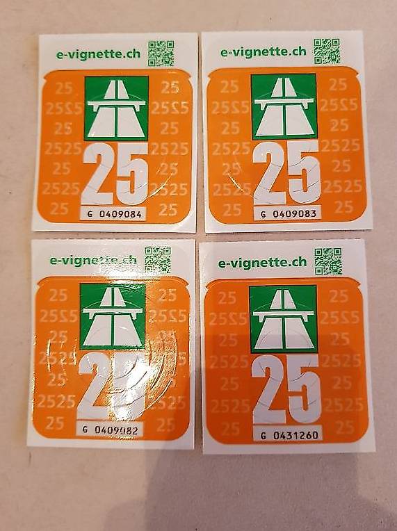 Neu Autobahn Vignetten 2025 im Kanton Zürich - tutti.ch