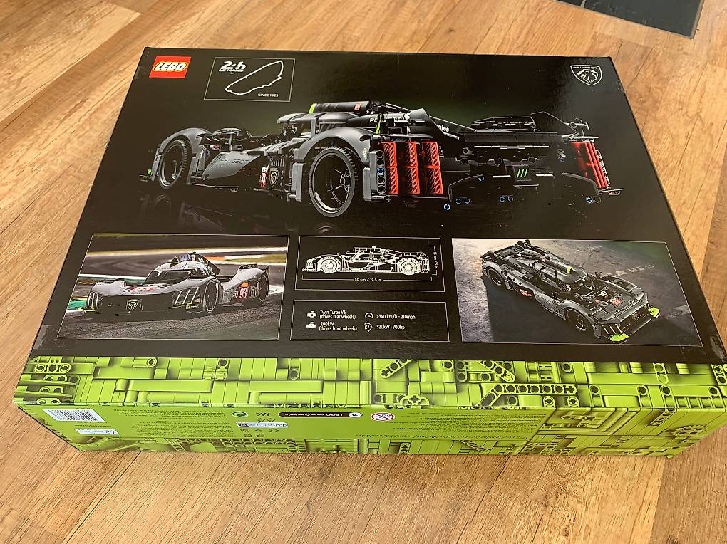 LEGO Technic - Peugeot 9X8 24H Le Mans Hybrid Hypercar 42156 im Kanton Bern - tutti.ch