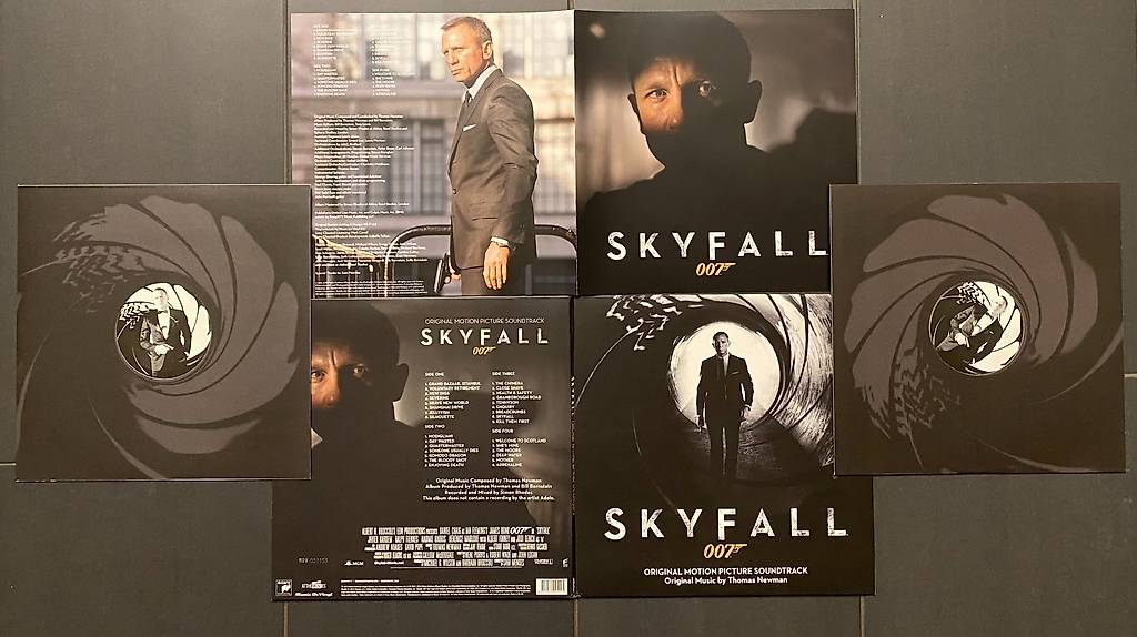 Skyfall_Original Soundtrack_Limited Transparent/Black Vinyl im Kanton Aargau - tutti.ch
