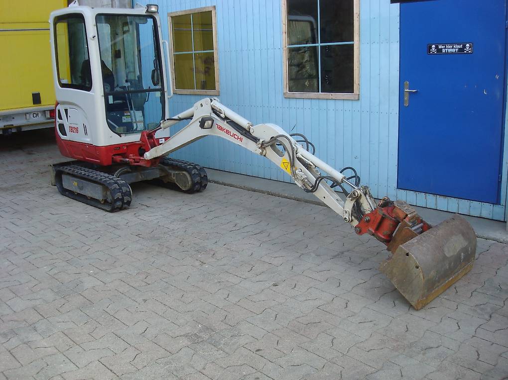 Takeuchi TB216 Bagger Kleinbagger Minibagger im Kanton St. Gallen - tutti.ch