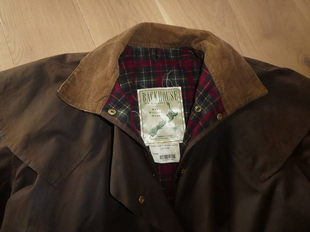 Barbour Backhouse Wachsjacke braun im Kanton Graubunden tutti.ch