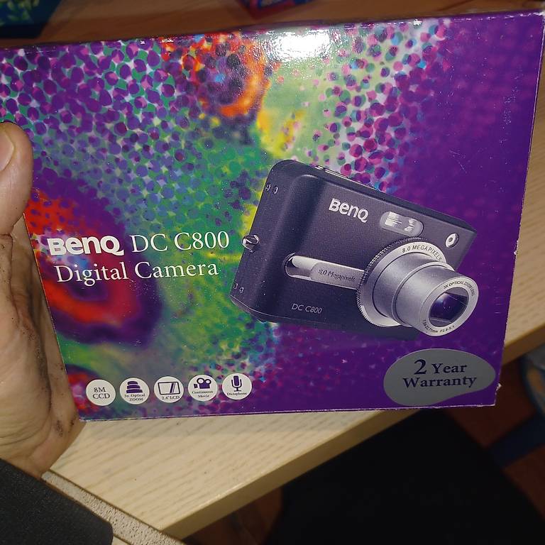 Foto kamera BENQ DC C800 (neu preis 278-) im Kanton St. Gallen - tutti.ch