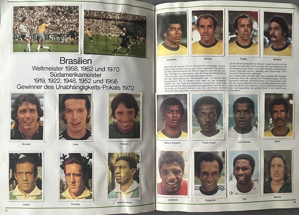 Sammelalbum Von Der Fussball-wm 1974 Im Kanton Basel-landschaft - Tutti.ch