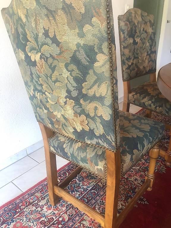 Edle Gobelin Stühle/Sessel Nussbaum im Antikstil Canton Argovie - tutti.ch