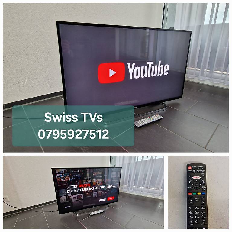 FERNSEHER Panasonic 40 4K SMART TV TX 40FXW724 3 Mt Gar im Kanton Aargau - tutti.ch