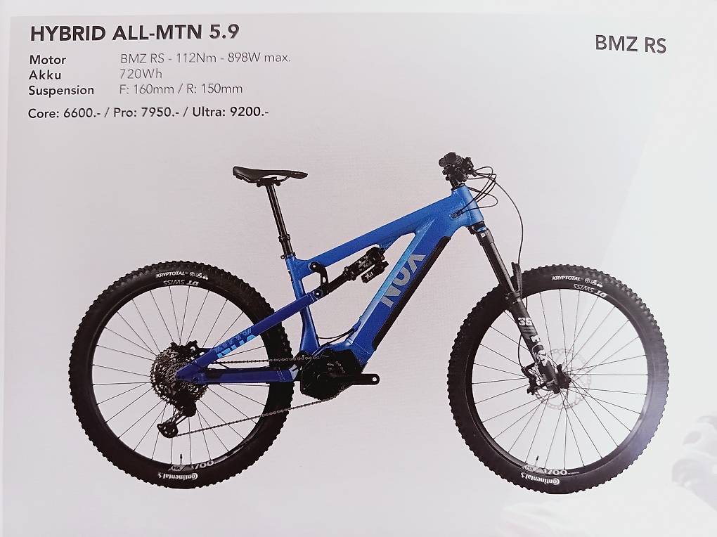 Nox EBike Hybrid All-MTN 5.9 Neu 2 Jahre Garantie im Kanton Aargau - tutti.ch