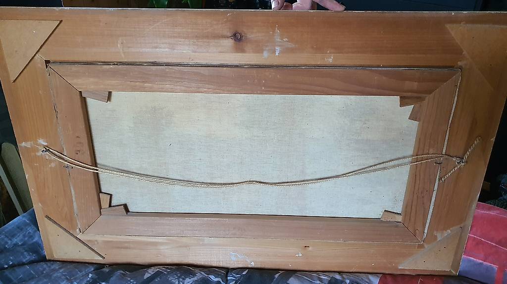 Ölgemälde auf Leinwand mit Signatur, gebraucht im Kanton Graubünden - tutti.ch