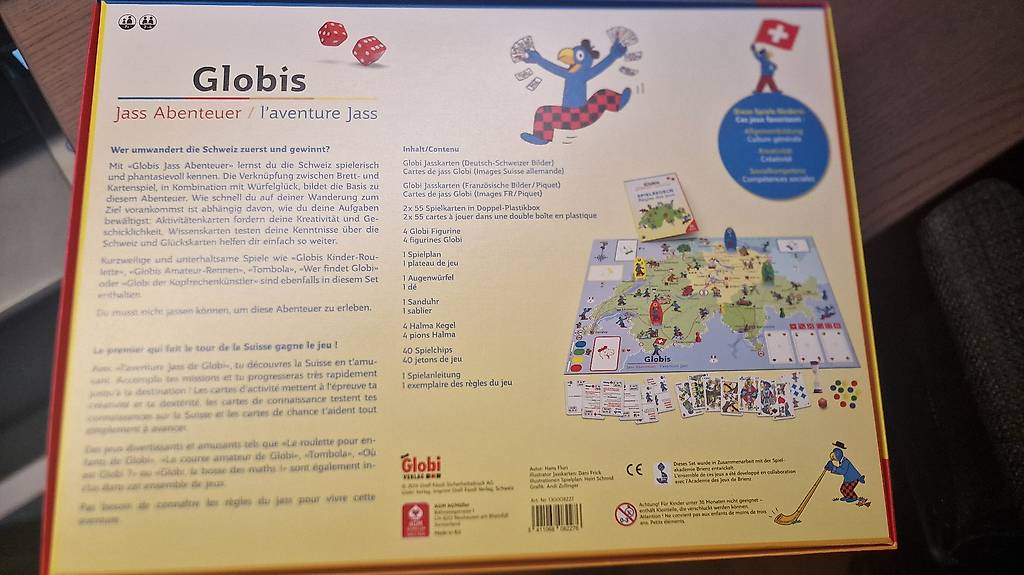 Globis Jass Abenteuer neu im Kanton Obwalden - tutti.ch