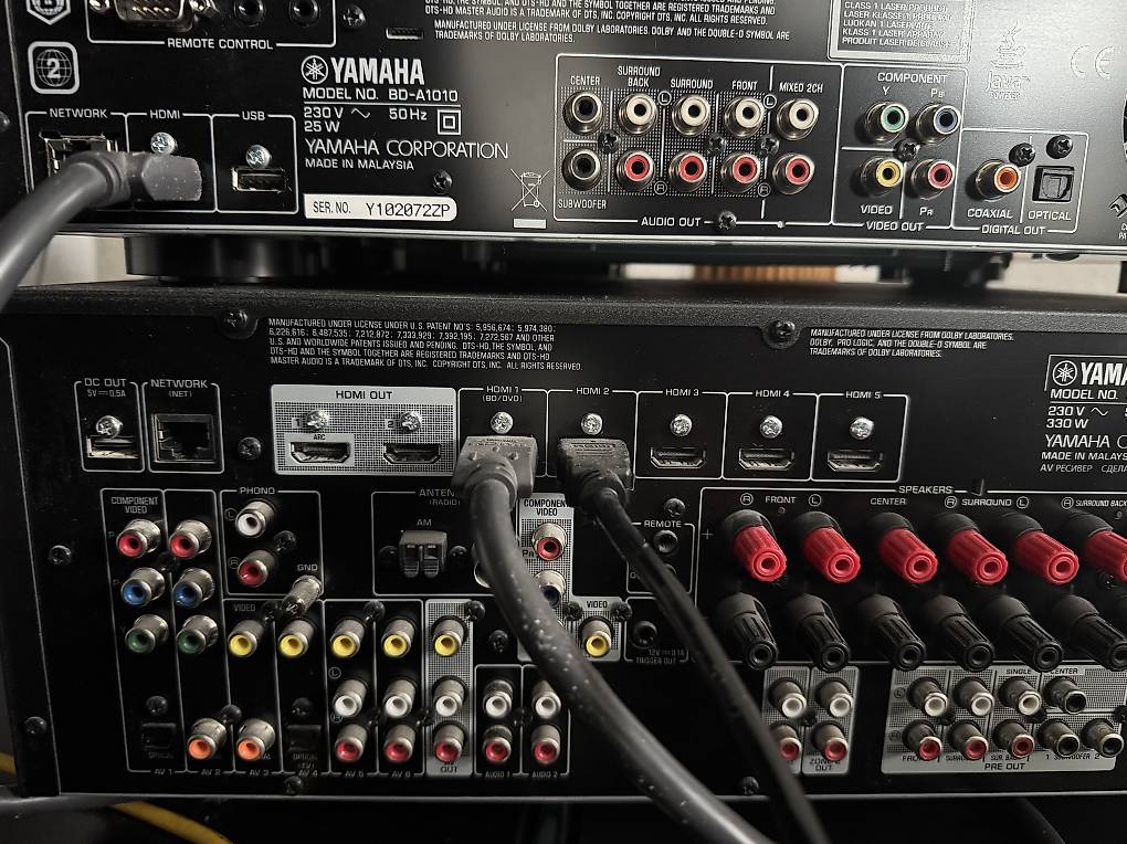 Yamaha Receiver RX-V773 / Blu-Ray BD-A1010 im Kanton Aargau - tutti.ch