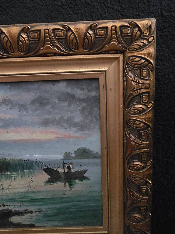 Gemälde in einem Original Jugendstil-Rahmen, um 1900 im Kanton Aargau - tutti.ch