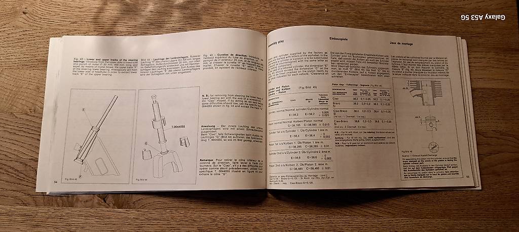 Piaggio Ciao/SI/ Bravo Werkstatthandbuch im Kanton Aargau - tutti.ch