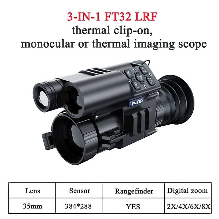 Pard ft32/FT32-LRF, Jagd, Front-End-Wärme bild fernrohr im Kanton Graubünden - tutti.ch
