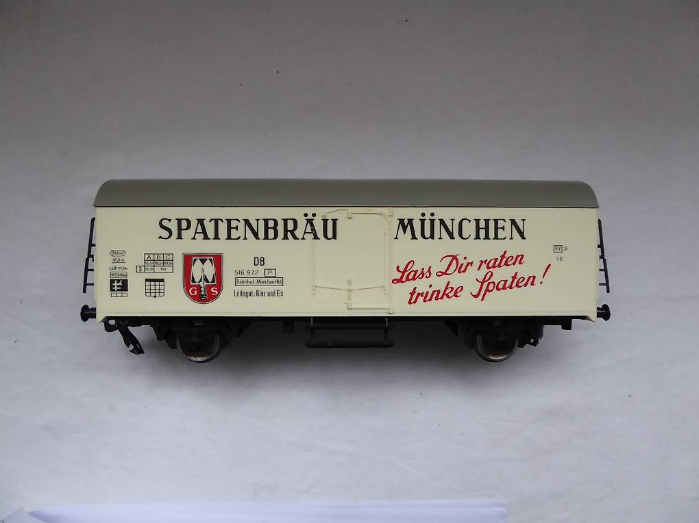 Lima Kühlwagen, Spatenbräu, mit Metallräder, Buco Kupplung im Kanton Bern - tutti.ch