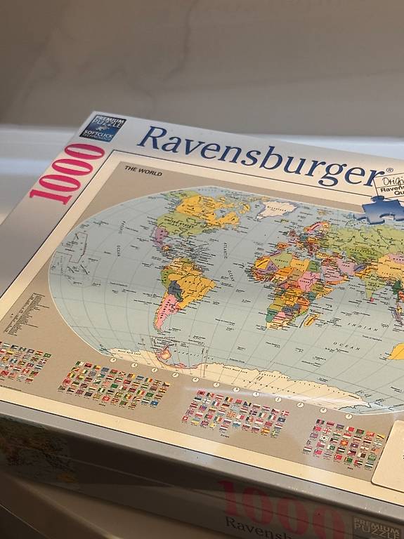 Puzzle 1000 Weltkarte neu original verpackt im Kanton Zürich - tutti.ch