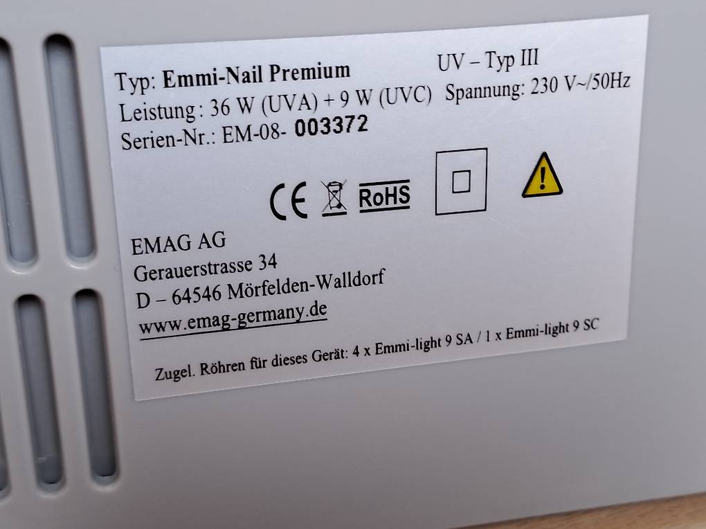 UV Lichthärtergerät Emmi Nail-Pro im Kanton St. Gallen - tutti.ch