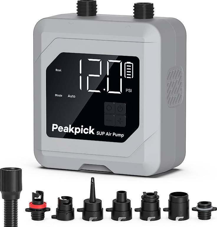 Peakpick 20PSI Elektrische SUP Pumpe, wiederaufladbare batte im Kanton Aargau - tutti.ch