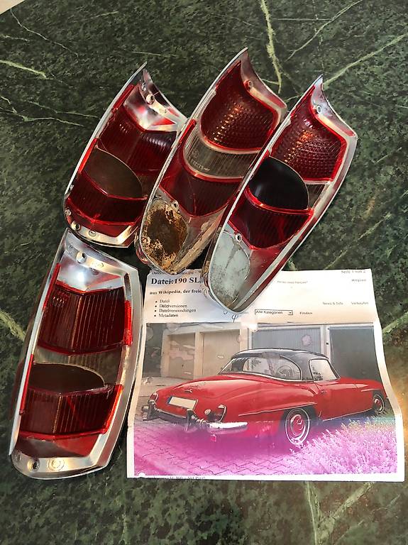 Mercedes190 sl Ponton Rücklicht im Kanton Zürich - tutti.ch