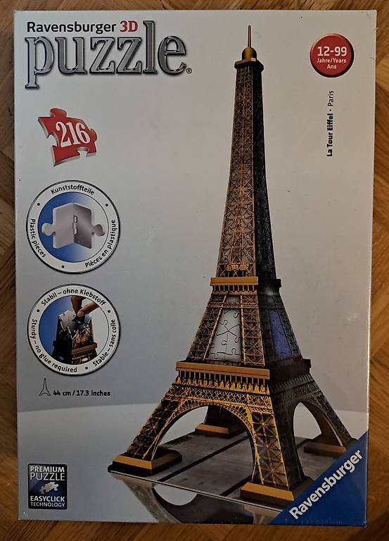 Ravensburger 3D Puzzle / La Tour Eiffel/Eiffelturm - Paris im Kanton Thurgau - tutti.ch