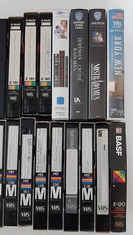 Wunderbar Vhs Kassetten Entsorgen Ebenbild