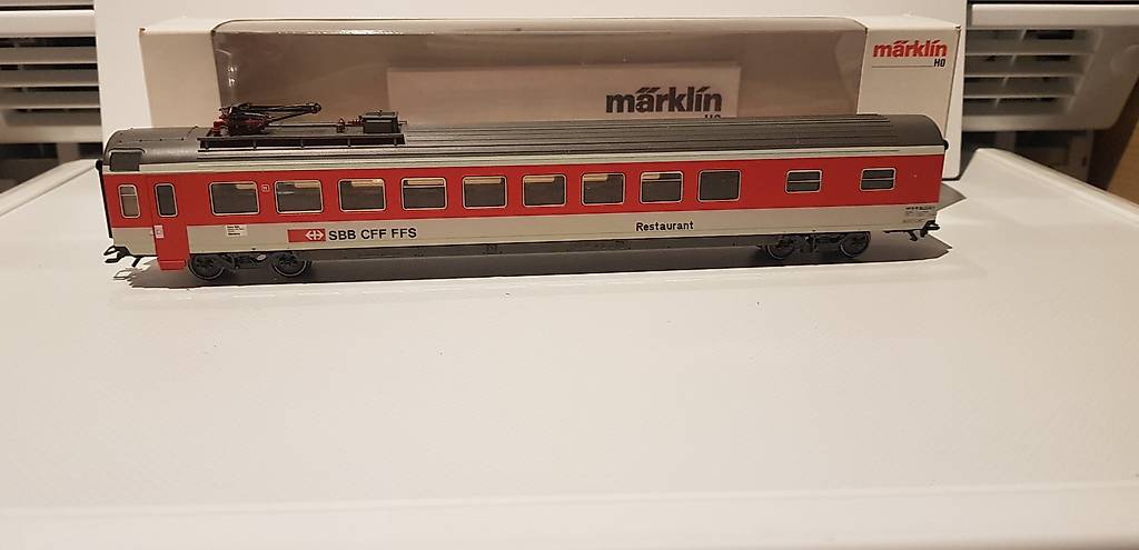 Märklin 4217 Speisewagen SBB H0 1:87 im Kanton Basel-Landschaft - tutti.ch
