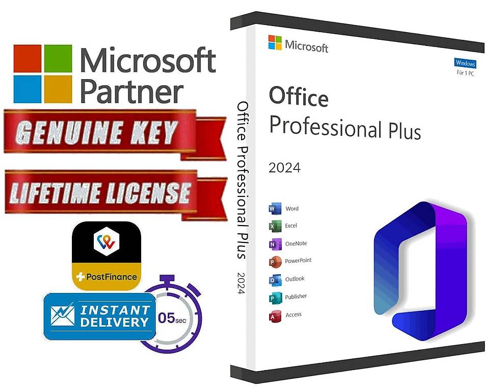 Microsoft Office Professional Plus 2024 | ITALIANO ESD Cantone Zurigo - tutti.ch