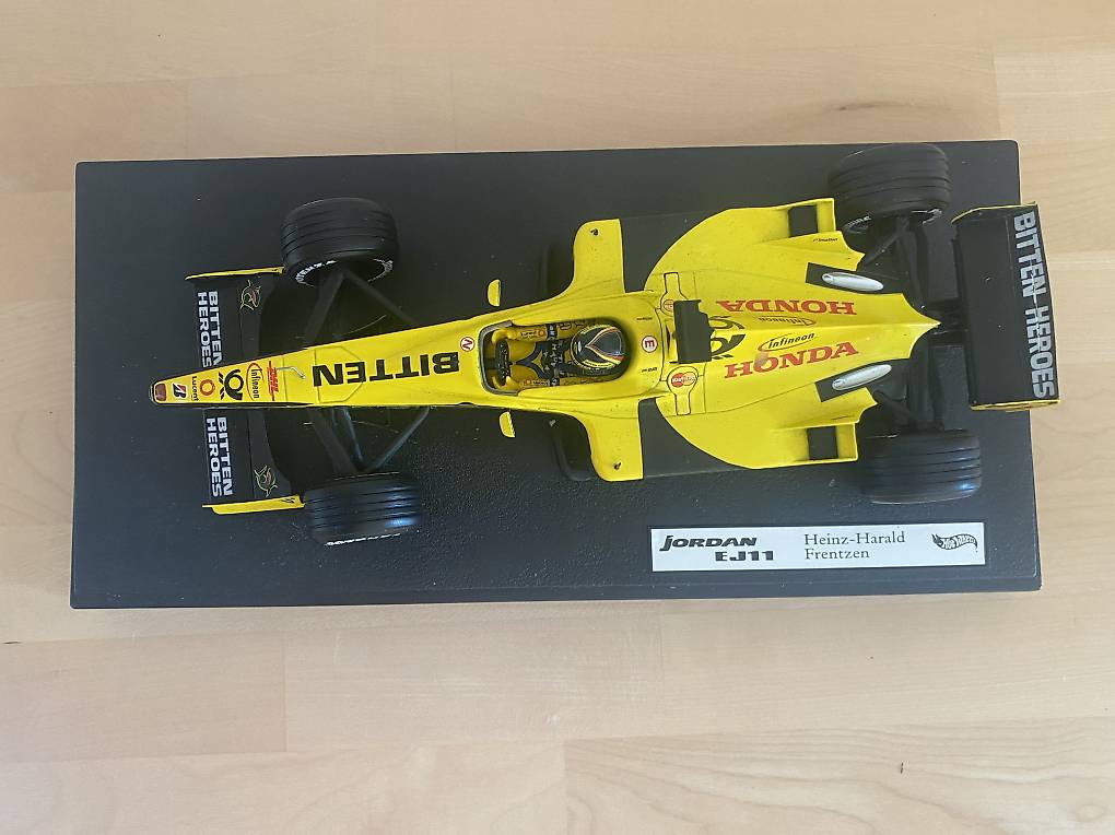Hot Wheels 1:18 Jordan EJ11 Heinz-Harald Frentzen Rarität Canton Zurich - tutti.ch
