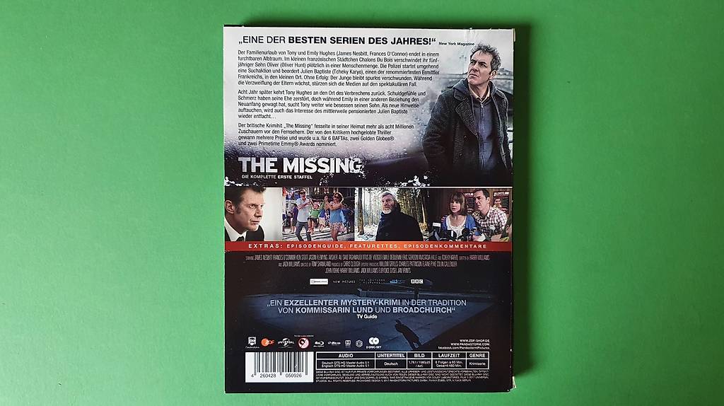 "The missing", Blu-ray Serie, Staffel 1 Canton Soleure - tutti.ch