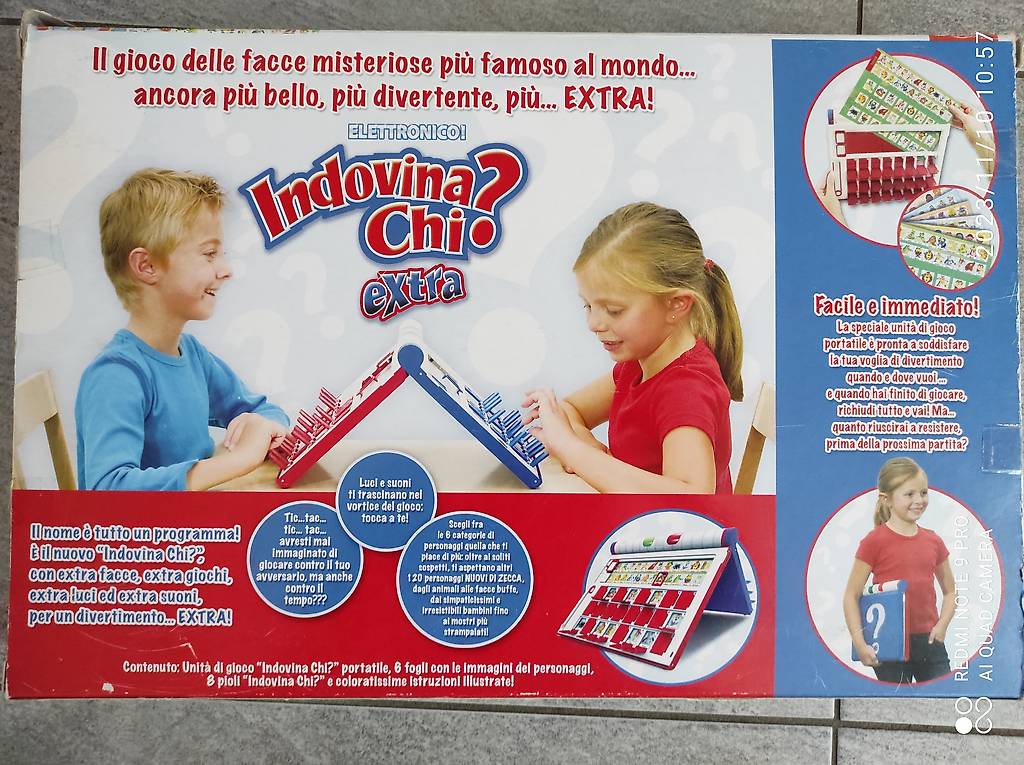 GIOCO DI SOCIETÀ "INDOVINA CHI" EXTRA ELETTRONICO im Kanton Tessin ...