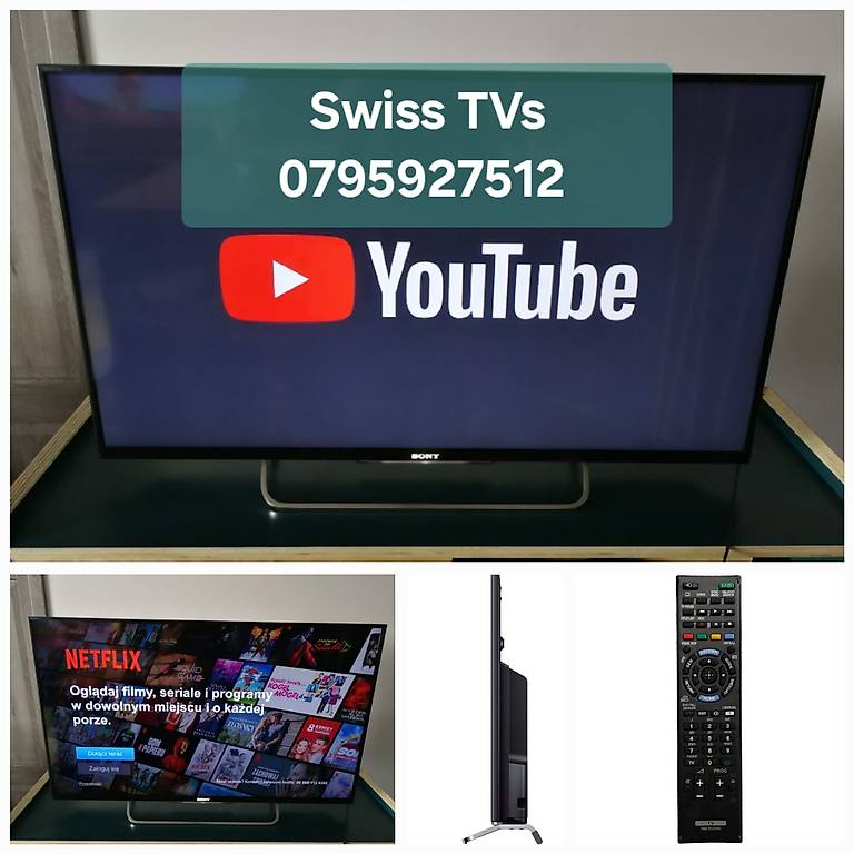 FERNSEHER Sony 55 FHD SMART TV KDL 55W755C 3 Mt Gar im Kanton Aargau - tutti.ch