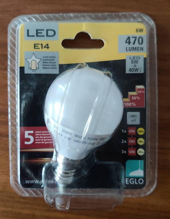 LEDs E14 NEU 4 Stück im Kanton Aargau - tutti.ch