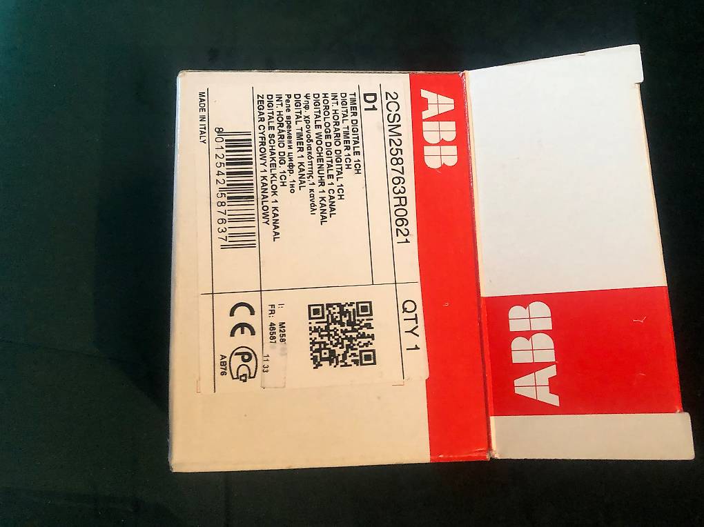 ABB D1 digitale Zeitschaltuhr neu ABB/Hager/Feller im Kanton Aargau - tutti.ch