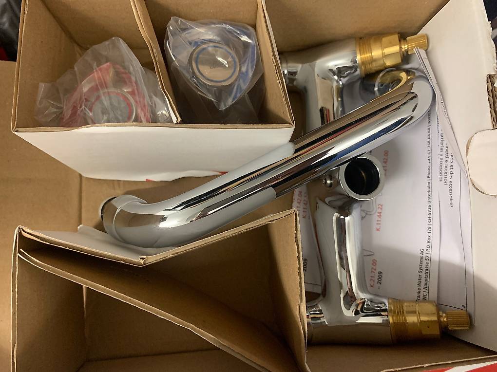 KWC Star Armatur chrom glanz neu Sanitär Mischer Waschküche im Kanton Aargau - tutti.ch