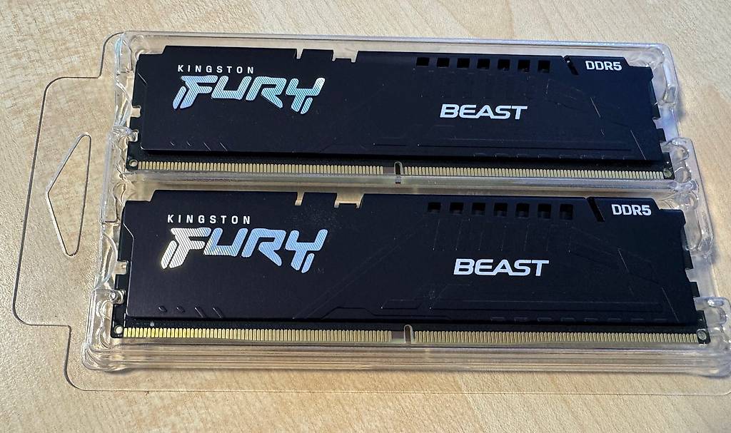 Kingston FURY Beast, 2 x 16GB, 6000 MHz, DDR5-RAM im Kanton Zürich - tutti.ch