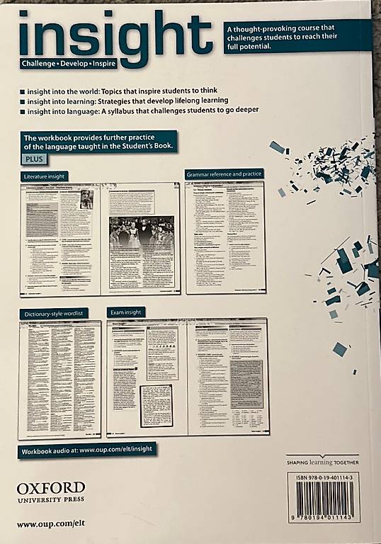 insight Upper-Intermediate Workbook im Kanton Schwyz - tutti.ch