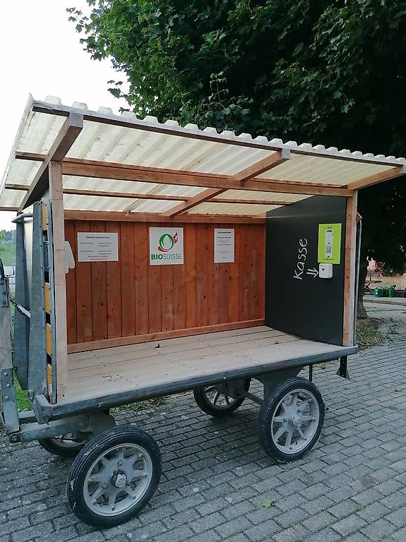 Verkaufswagen Im Zug