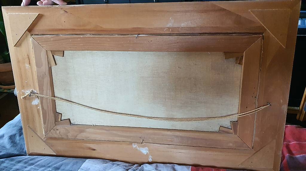 Ölgemälde auf Leinwand mit Signatur, gebraucht im Kanton Graubünden - tutti.ch