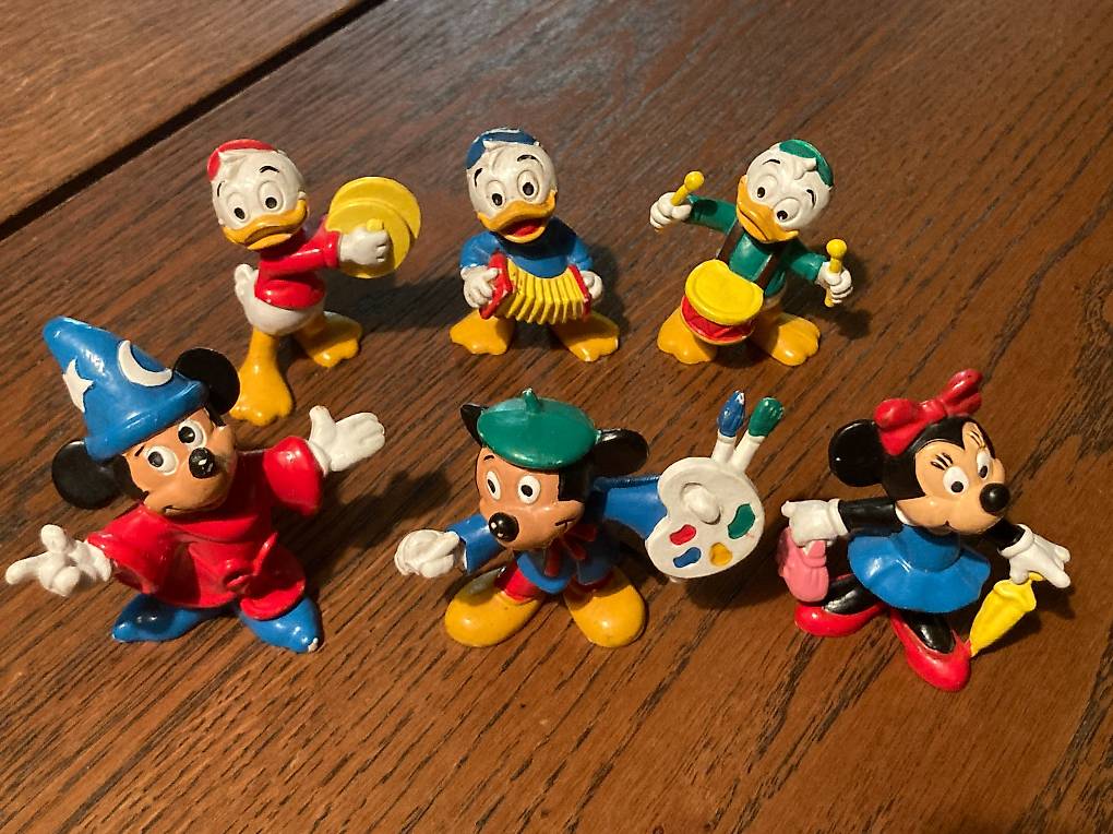 80er Jahre Walt Disney Figuren von Bully im Kanton Aargau - tutti.ch