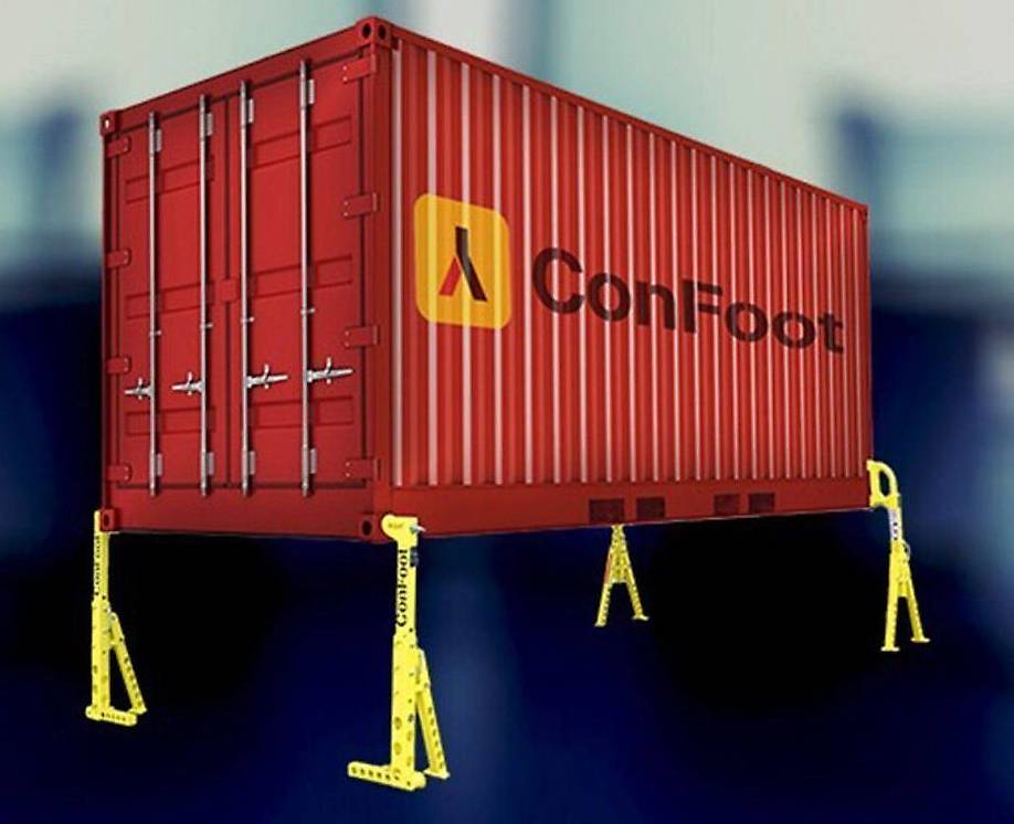 Confoot CFP Set / Containerstützen seecontainer bis 30 To im Kanton Basel-Stadt - tutti.ch