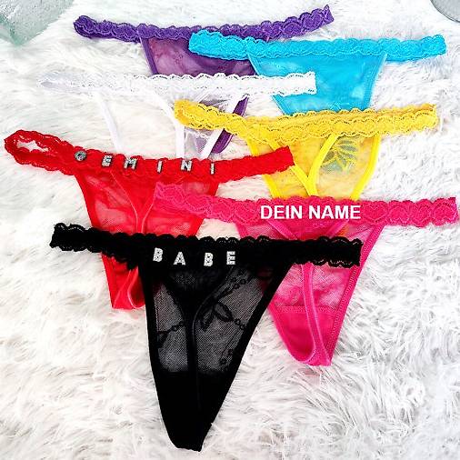 Personalisierte G-String Tanga (mit eigenem Name) im Kanton St. Gallen - tutti.ch