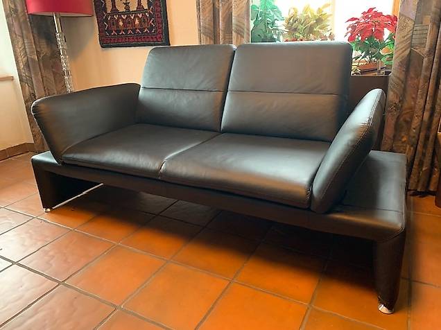 Sofa 2teilig echtleder schwarz im Kanton Aargau - tutti.ch Sofa 2teilig echtleder schwarz im Kanton Aargau - tutti.ch