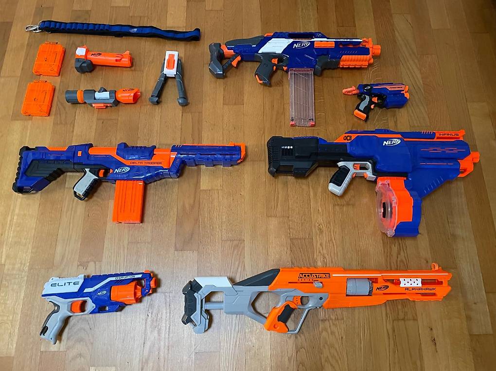 Nerf-Set zu verkaufen im Kanton Bern - tutti.ch