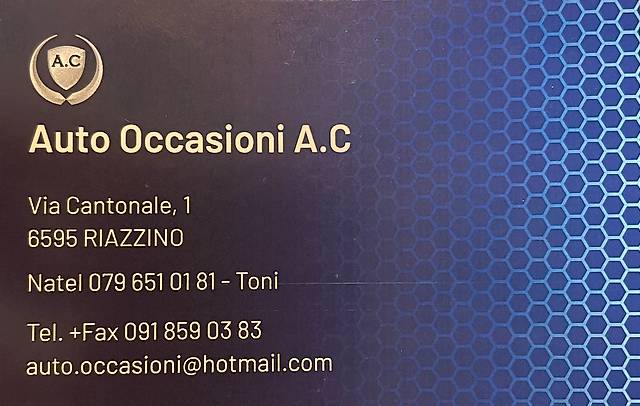 Auto Occasioni A.C / Mario Auto Export SAGL - tutti.ch