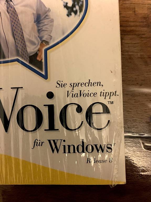 IBM ViaVoice PRO für Windows * Release 8 Verkauft wie es i im Kanton ...