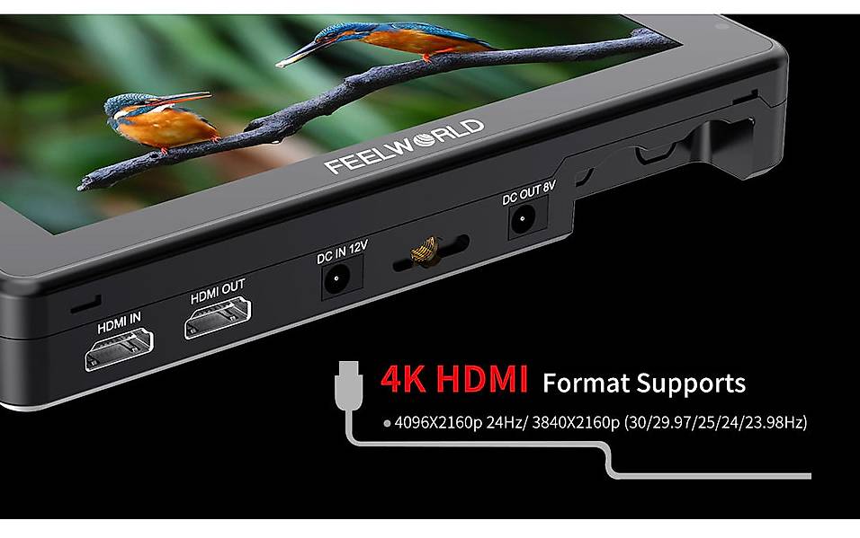 FEELWORLD LUT7 PRO 7 Zoll 2200 nits 3D LUT Touchscreen DSLR im Kanton ...