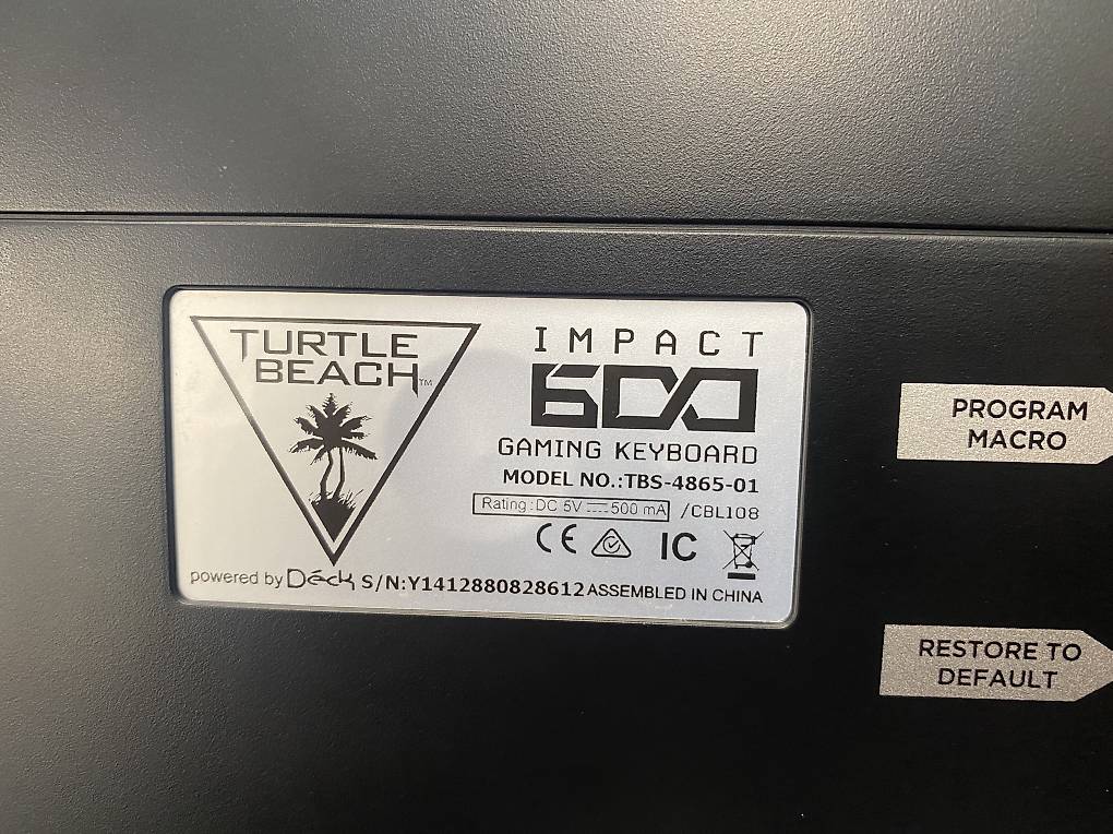 Turtle Beach Impact 600 Gaming Keyboard im Kanton Zürich - tutti.ch