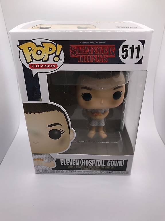 Funko POP - 511 - Eleven ( Hospital Gown ) - Stranger Things im Kanton ...