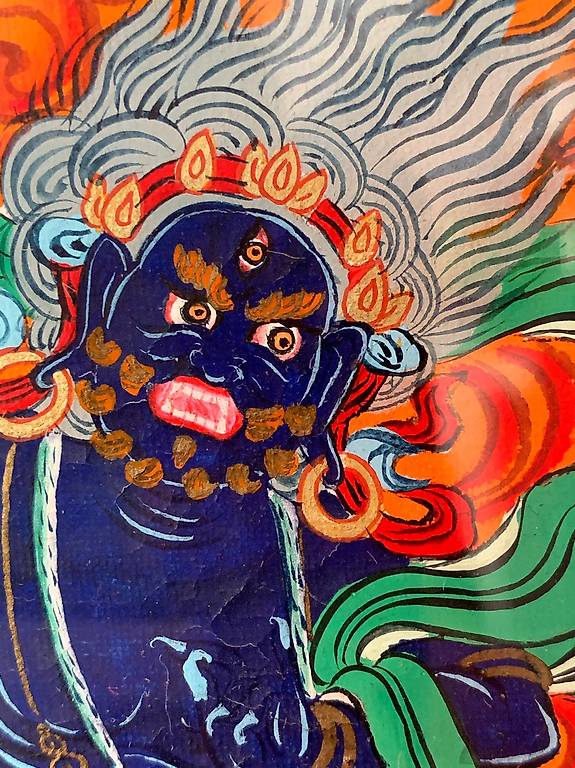 Thangka Avalokite?vara /dipinto ad acquarello im Kanton Tessin - tutti.ch