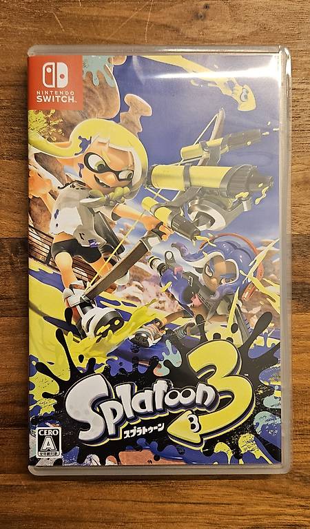 Nintendo Switch, 1x Splatoon 3, 1x6 GAMECASE, 2x Adapter im Kanton ...