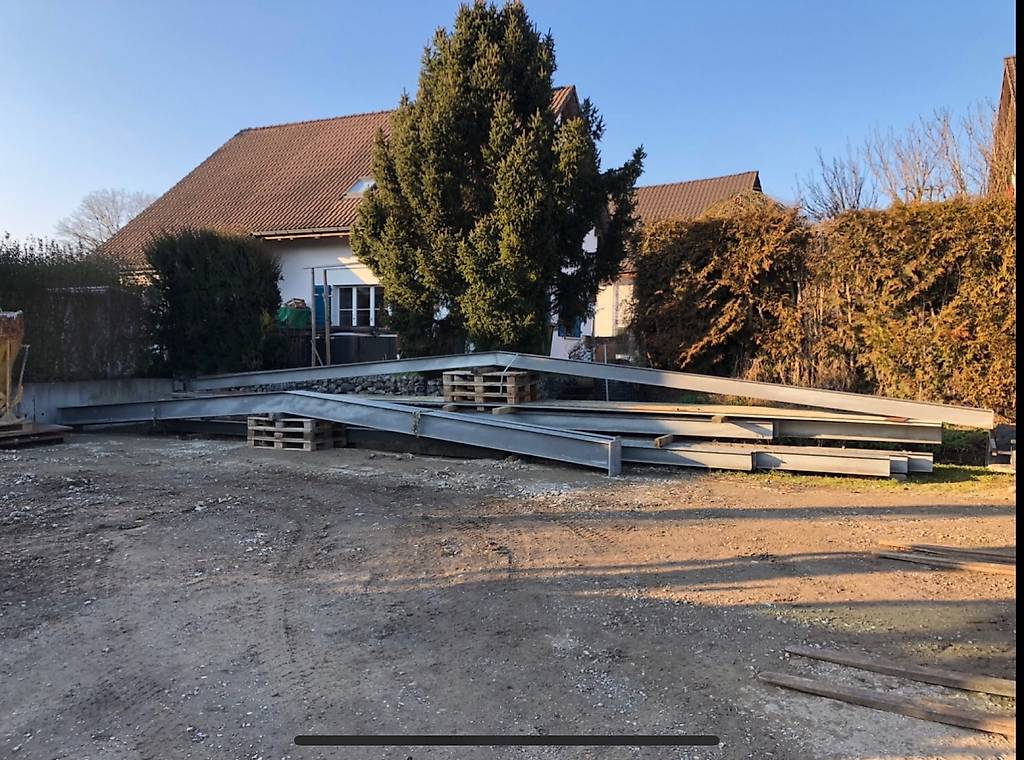 Lagerhalle, Stahlhalle, Stahlkonstruktion, Unterstand im Kanton Thurgau ...